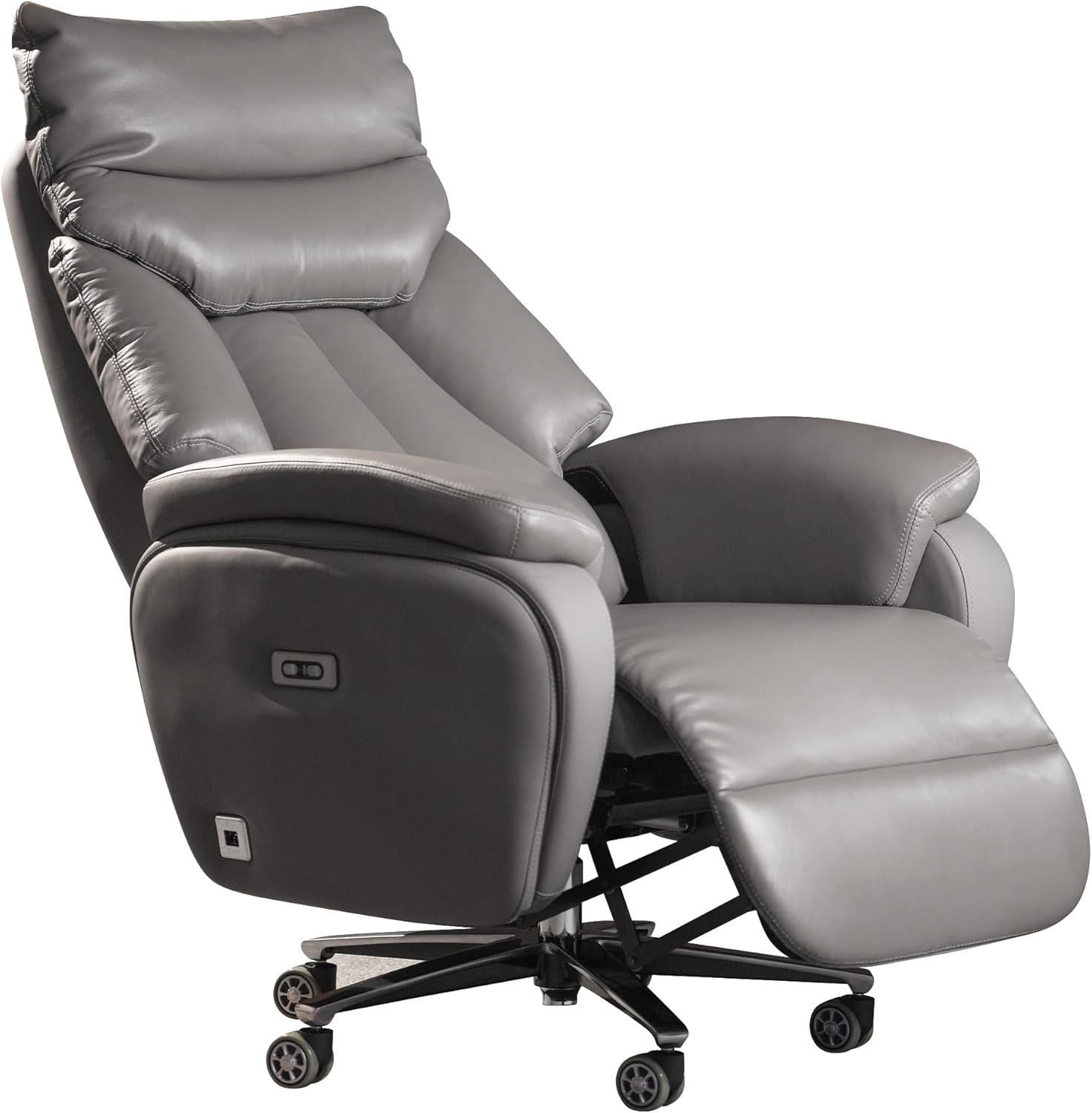 Amazon.com: Kinnls Coast Power Office Recliner Chair Executive Desk ...