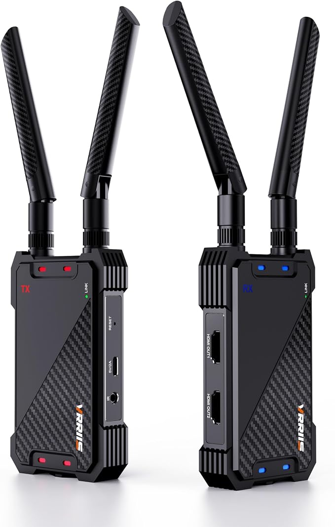 Amazon.com: Wireless HDMI Transmitter and Receiver,1300FT Wireless HDMI ...