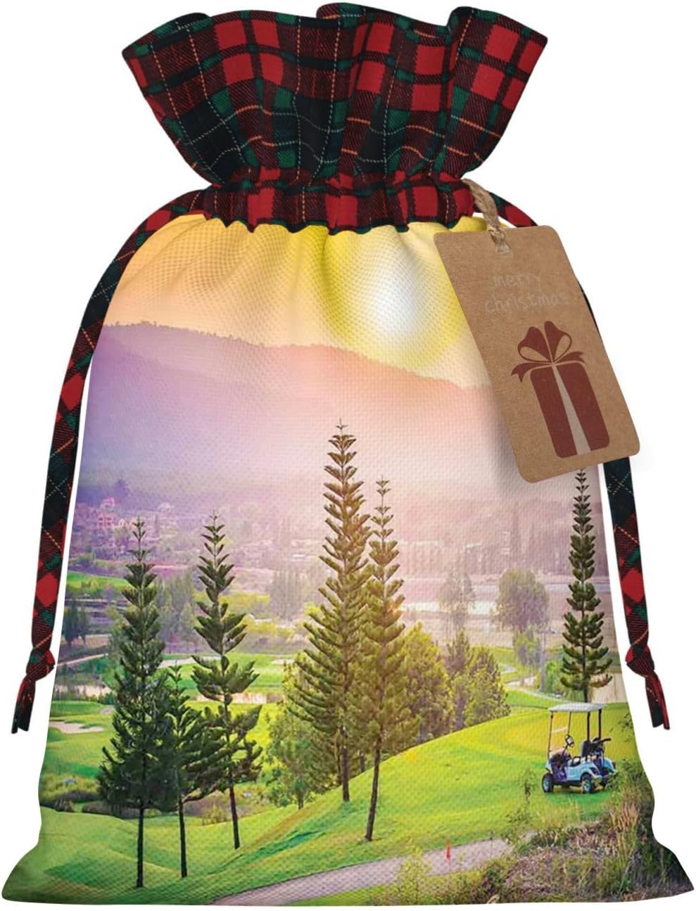 Amazon.com: UIANG Nature,Reusable goodie bags,Golf Resort Park in ...