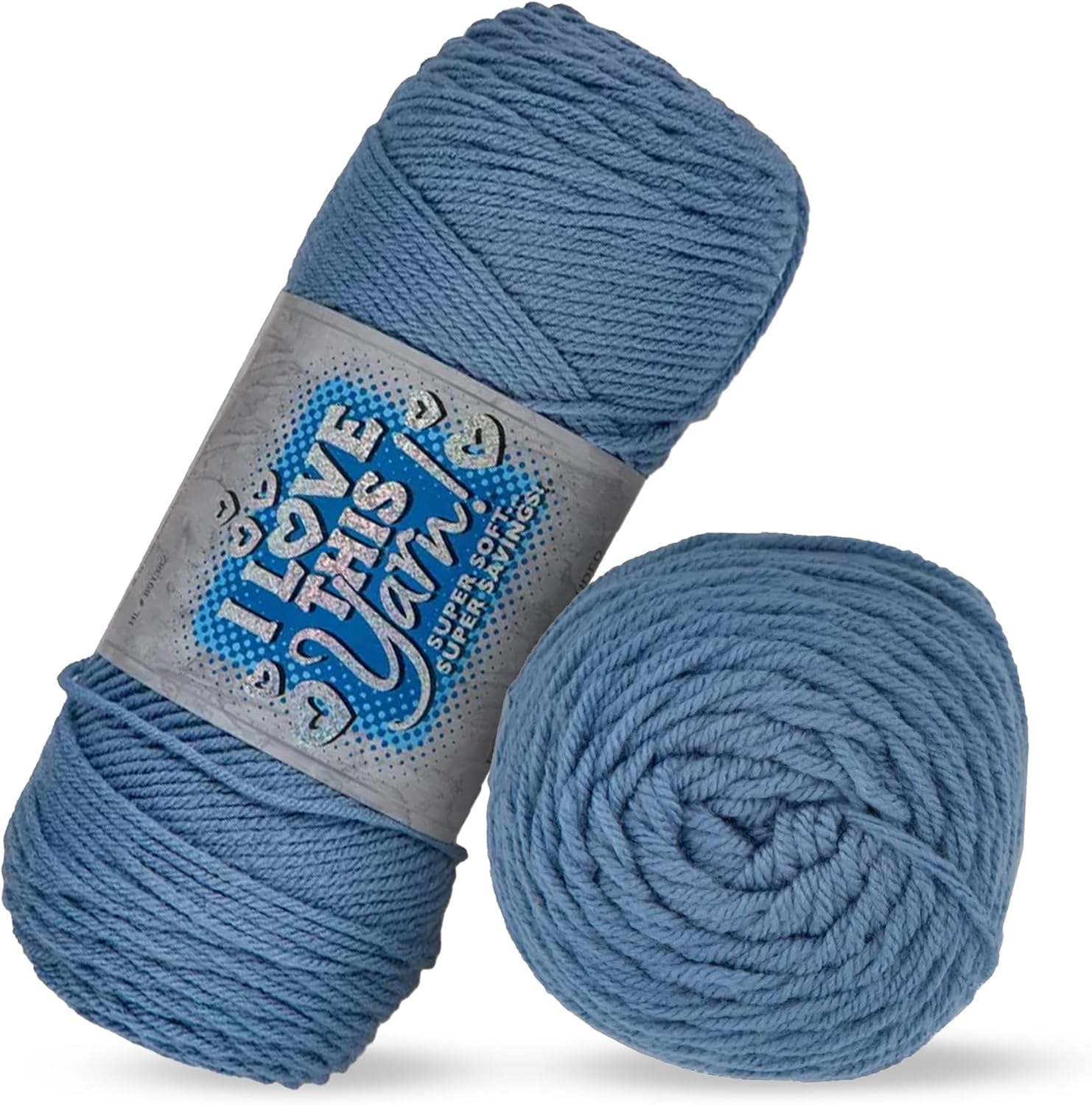 Amazon.com: I Love This Yarn Medium Yarn for Crocheting & Knitting ...