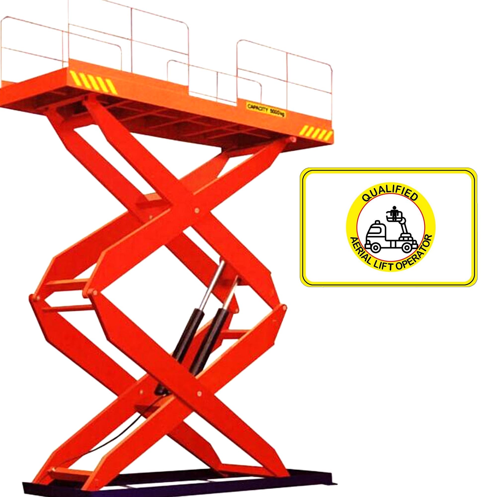 Qualified Aerial Lift Operator Certification Card 6Pcs Safety Wallet ...