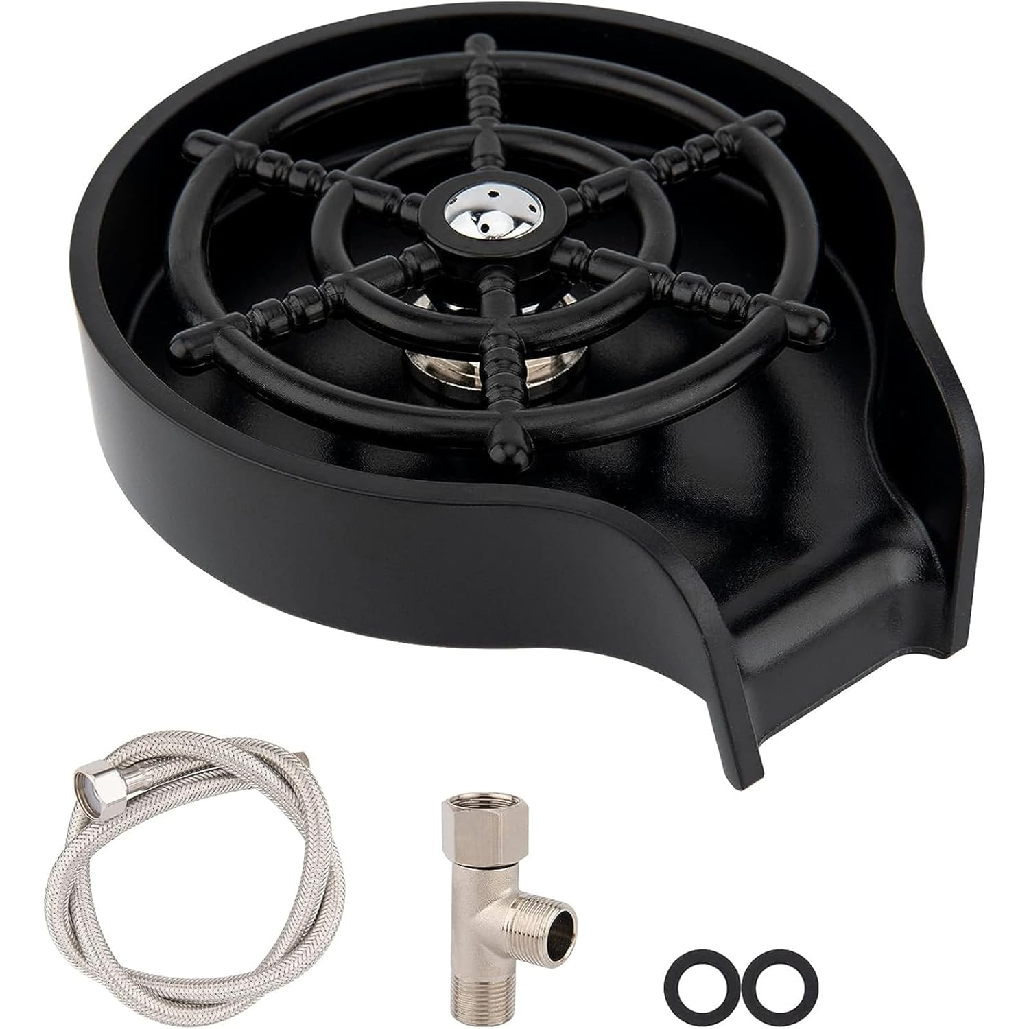 Automatic Glass Rinser for Kitchen Sink Faucet Bottle Washer Cup ...