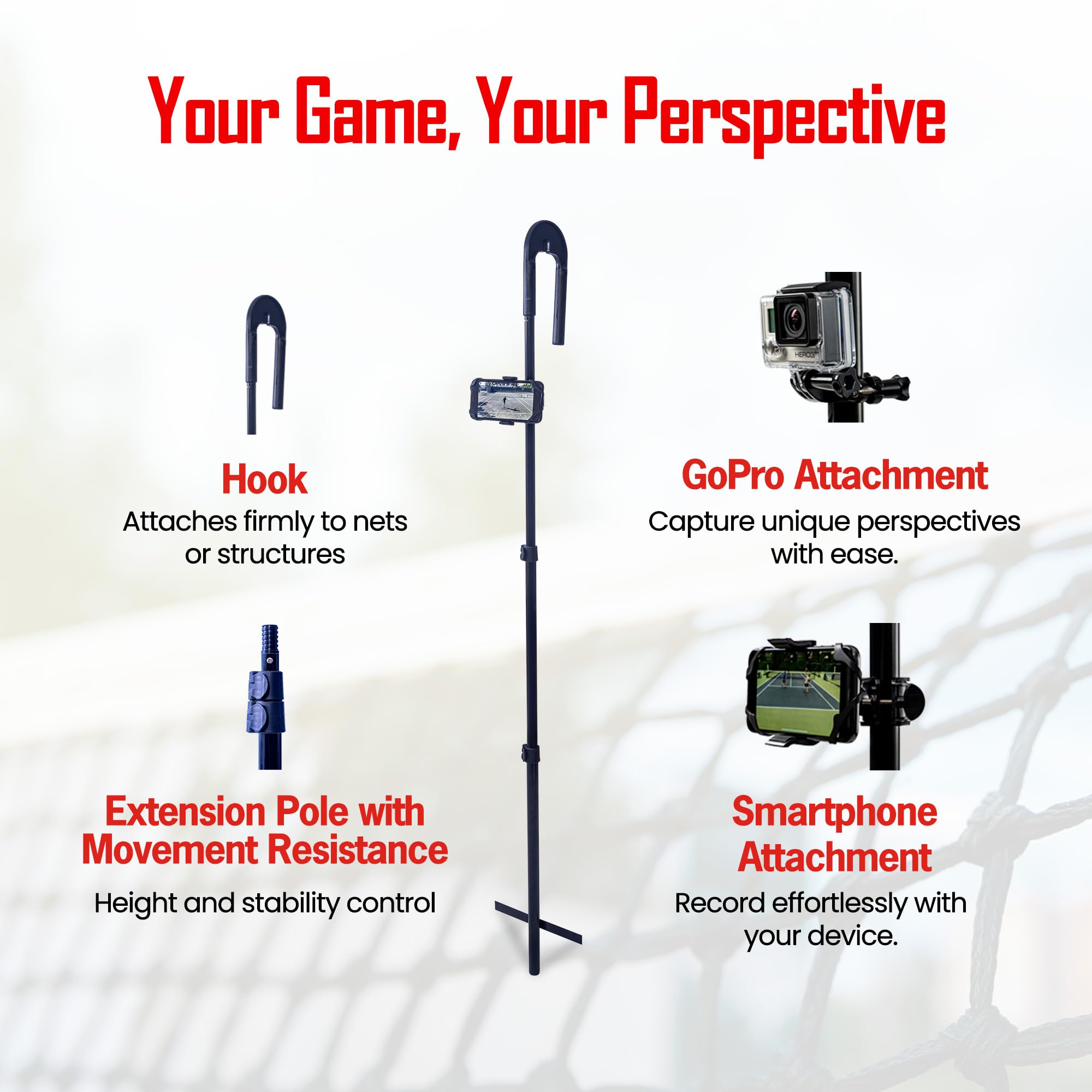 Amazon.com: MD Sporting Solutions - Tennis & Pickleball Mount 2.0 ...