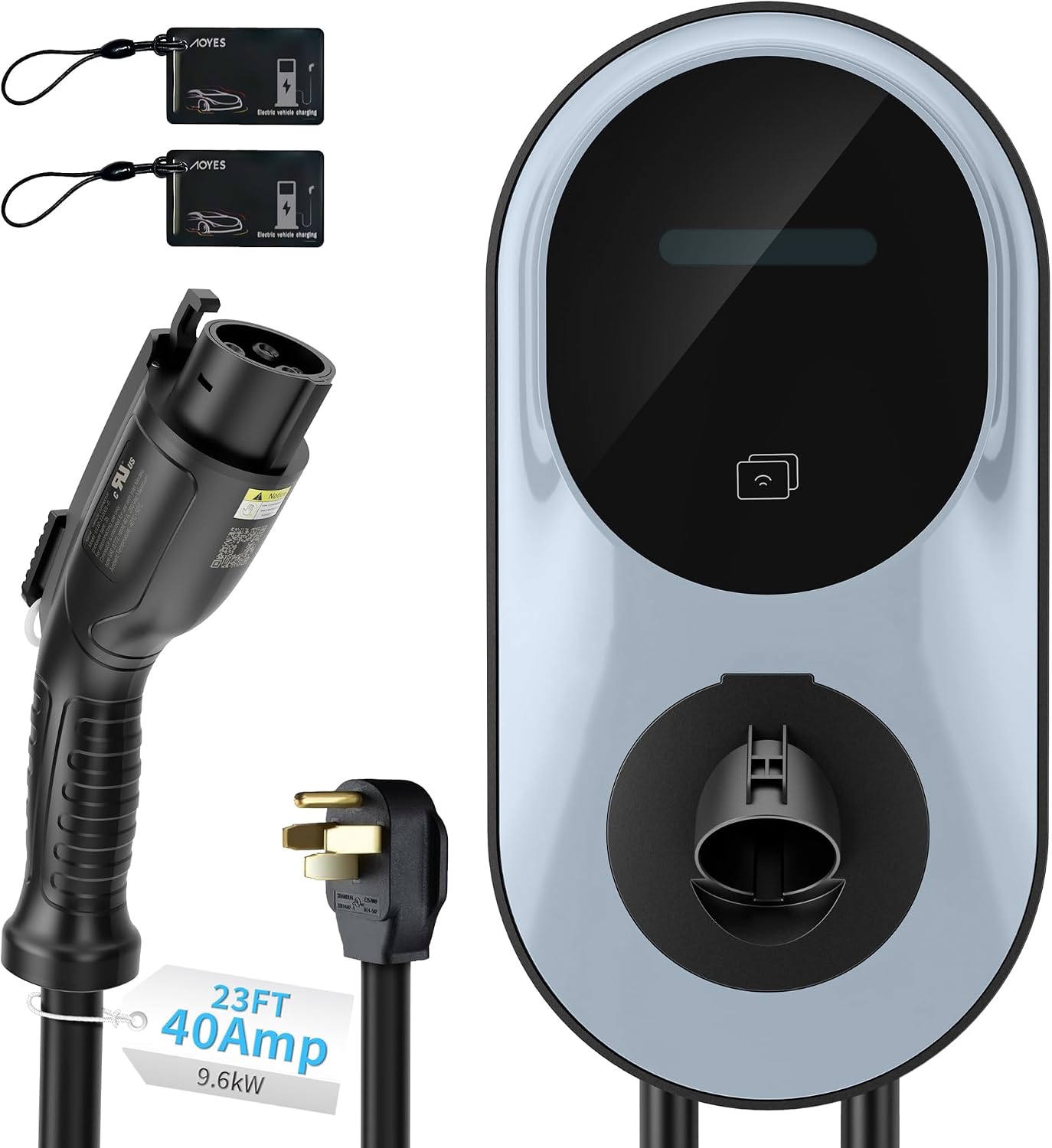 Amazon.com: MAX GREEN Level 2 EV Charger 40 Amp, EV Chargers for Home ...