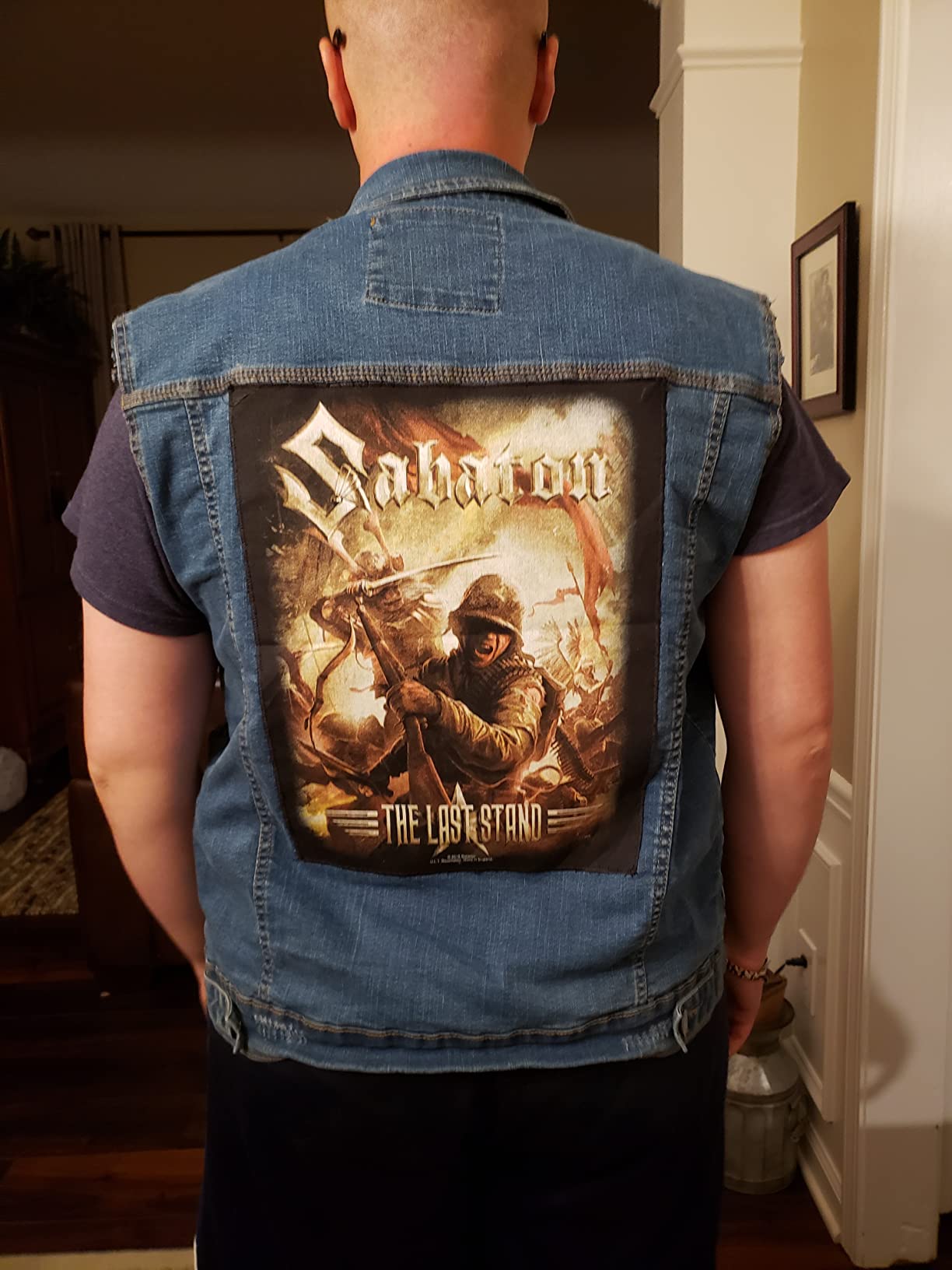 Amazon.com: XLG Sabaton The Last Stand Back Patch Album Art Metal ...