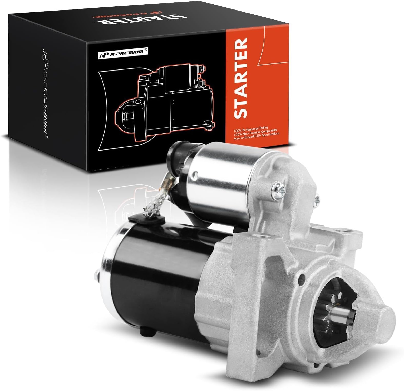 A-Premium Starter Motor Compatible with Chevy Silverado 1500 14-16 ...