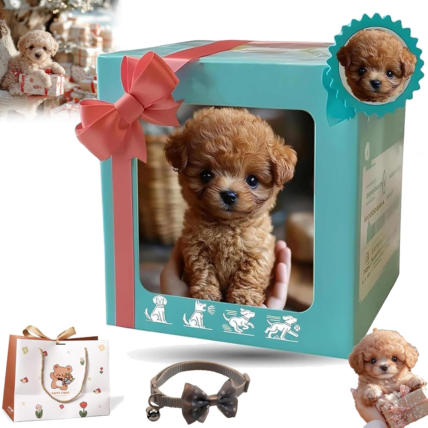 2026 Upgrade Hopping Dog Realistic Robot Puppy, My Realistic Puppy ...