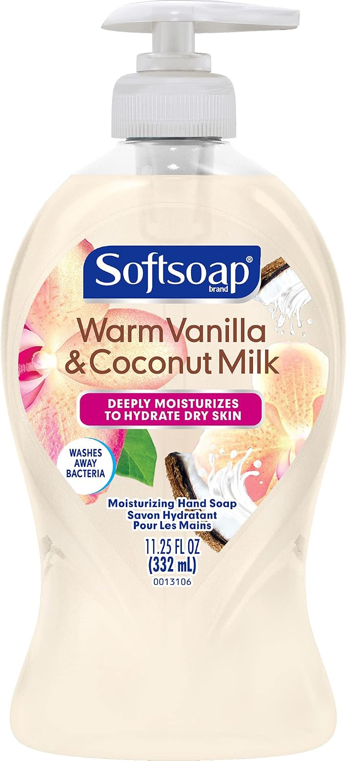 Amazon.com: Softsoap Deeply Moisturizing Liquid Hand Soap Pump Warm ...