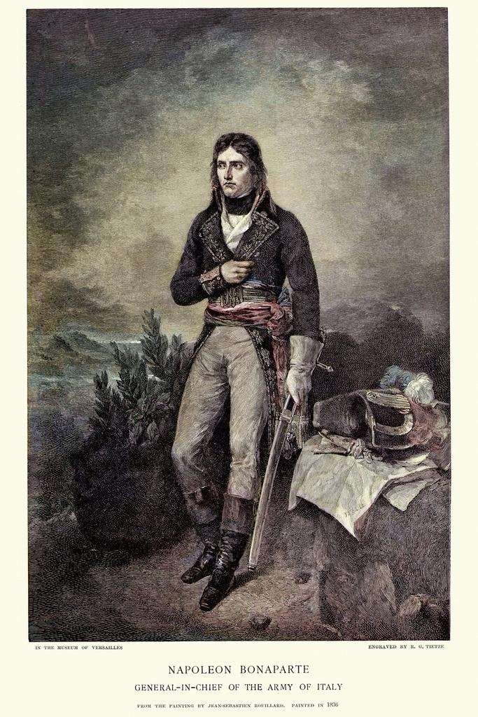 Napoleon Bonaparte General Henri Detaille | Full Length Portrait Of