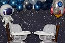 Amazon.com: Birthday Decorations, Space Balloon Garland, Space Planet ...