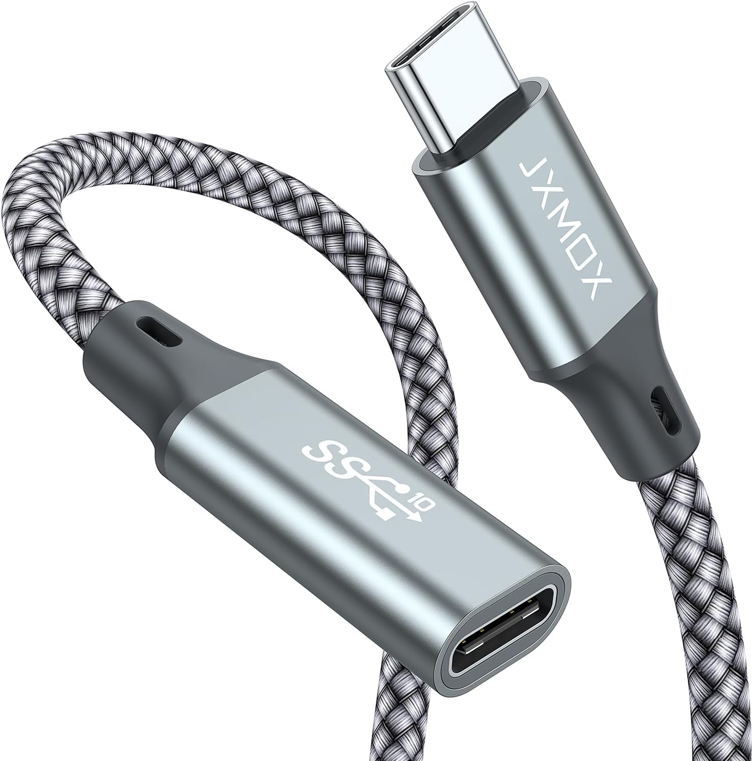 Amazon.com: JXMOX USB C Extension Cable (3.3Ft/1m/10Gbps), USB 3.2 Type ...