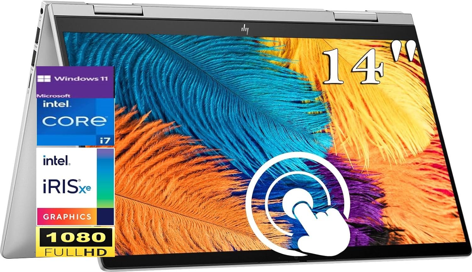 Hp Envy X360 14" 2in1 Laptop | Intel Core Ultra 7-155U | Intel Evo | AI Enhanced | 16 GB RAM ...