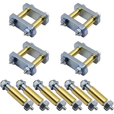 Amazon.com: GOMADEIT 2.25" Trailer Shackle Kit fits for Morryde CRE3000 ...