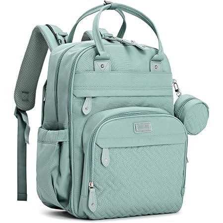 Amazon.com: BabbleRoo Diaper Bag Backpack - Baby Essentials Travel Tote ...