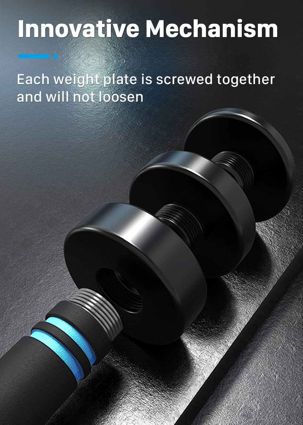 Snapklik.com : Northdeer Steel Dumbbells Set 15lbs Pair (7lbs/10lbs ...