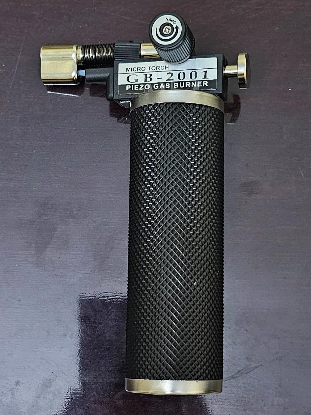 zhart Self Igniting Butane Micro-Torch Automatic Ignition refillable ...