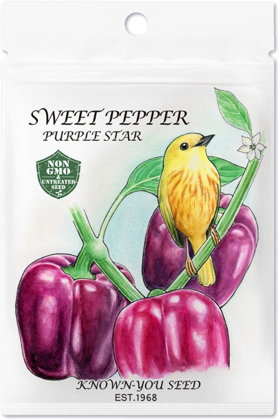 Amazon.com : Non-GMO, Untreated Seeds, F1 Hybrid Sweet Pepper Seeds ...