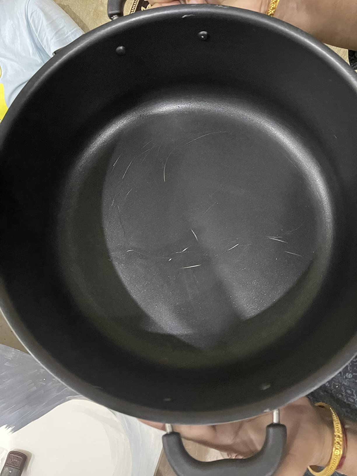 Buy Prestige Omega Select Plus Non-Stick PFOA Free Biryani Pot with ...