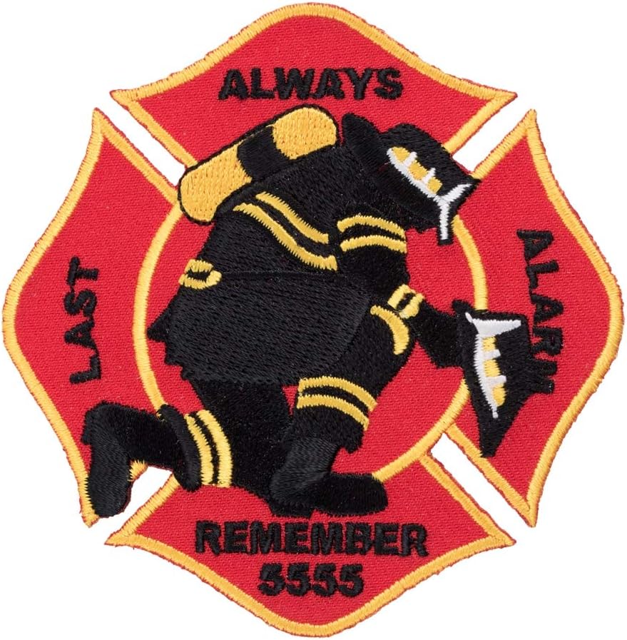 Amazon.com: Firefighter 5555 Alarm Patch, Firefighter Patches ...