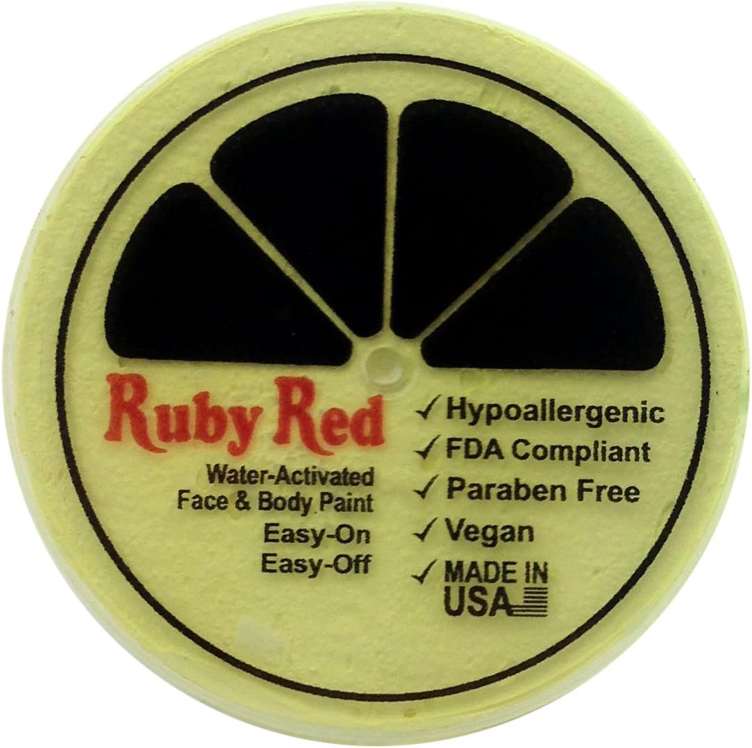 Amazon.com: Ruby Red Paint Face Paint, 75ML - Pastel Yellow