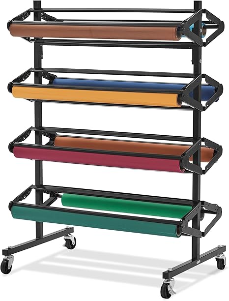 Amazon.com: Adir Paper Roll Holder – Craft & Butcher Paper Rack ...