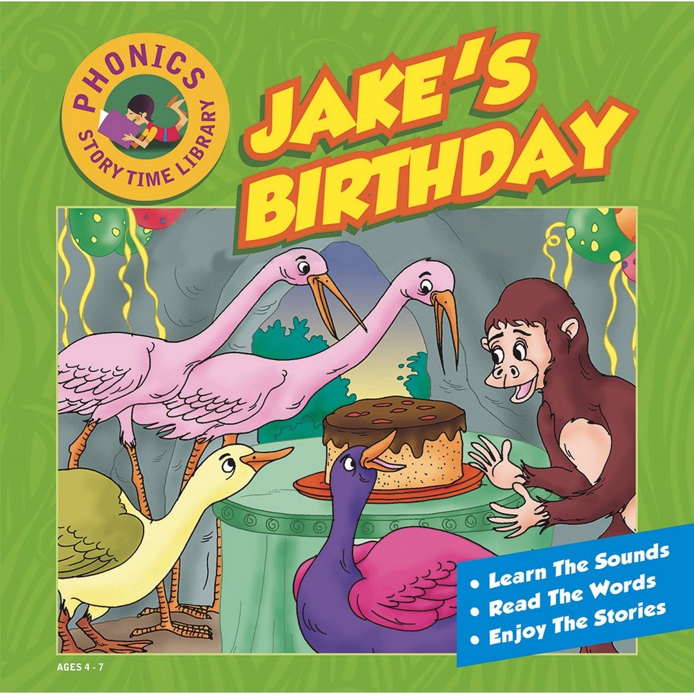 Story Time Library Phonics Jake's Birthday : None: Amazon.in: Books