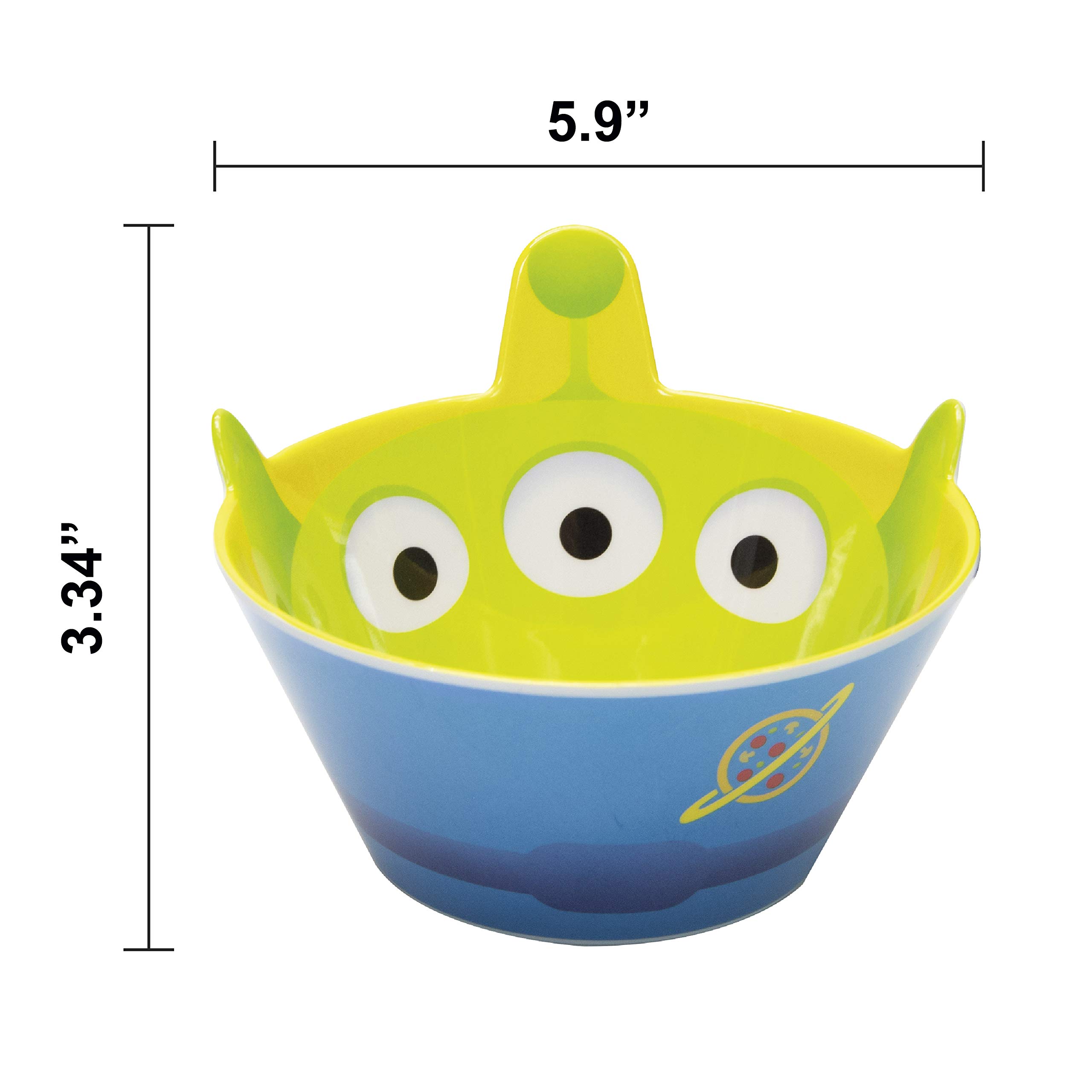 Zak Designs Disney Pixar Party Toy Story Movie Alien - Kids Dinnerware ...