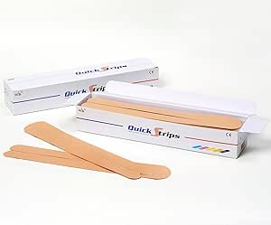 Amazon.com: Nasara QuickStrips Precut Kinesiology Tape Strips - 6" Y Pattern - 15 Pack: Beige ...