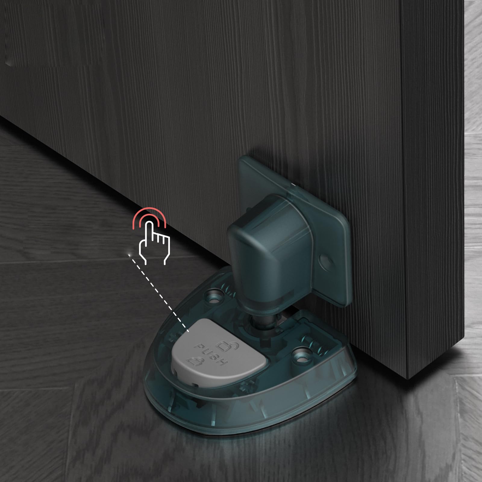 Amazon.com: Ptazucv Non Magnetic Mechanical Suction Door Stopper ...