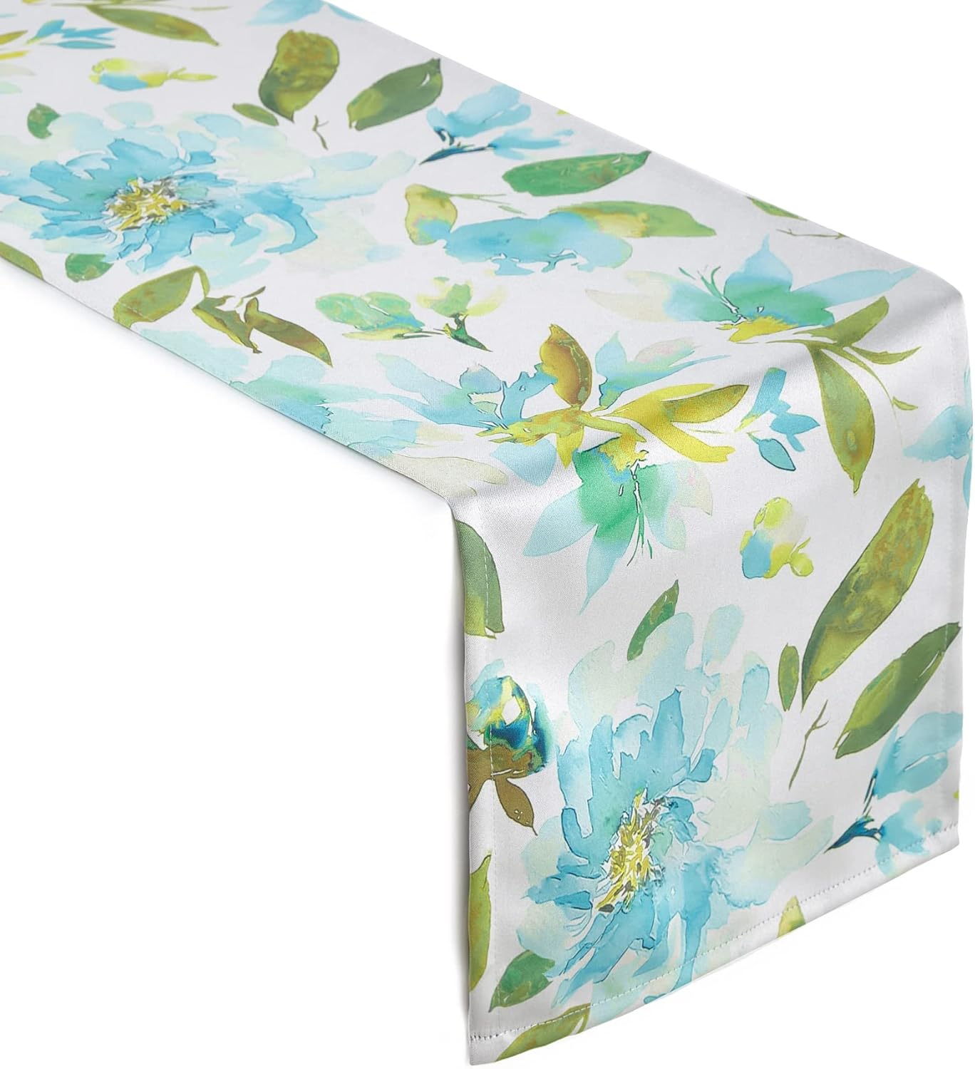 Encasa Dining Table Runner for 6 seater - Polyester Twill Fabric - Foil ...