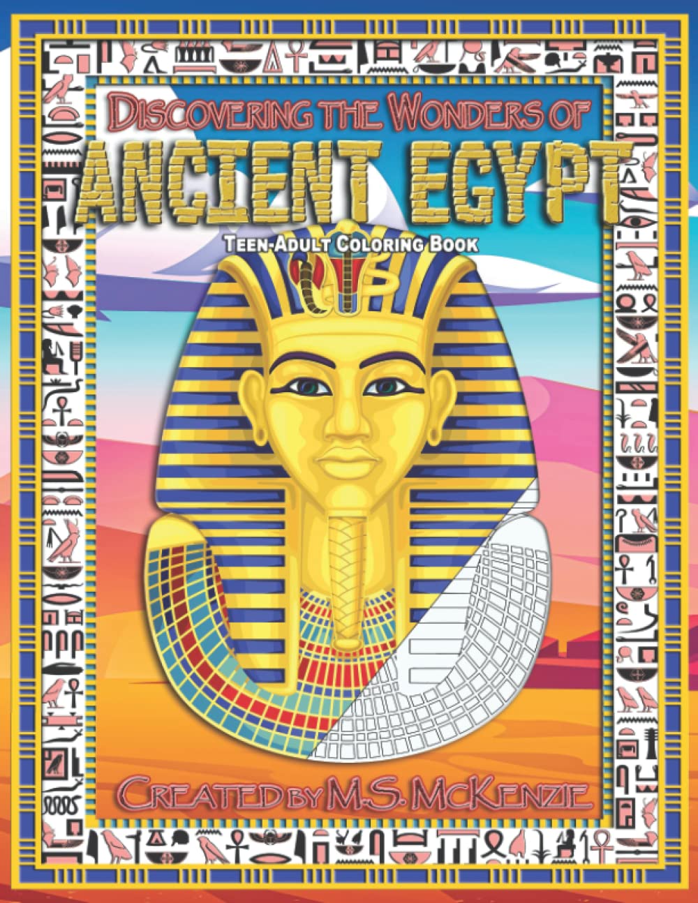Buy Discovering the Wonders of Ancient Egypt: A History Coloring Book ...