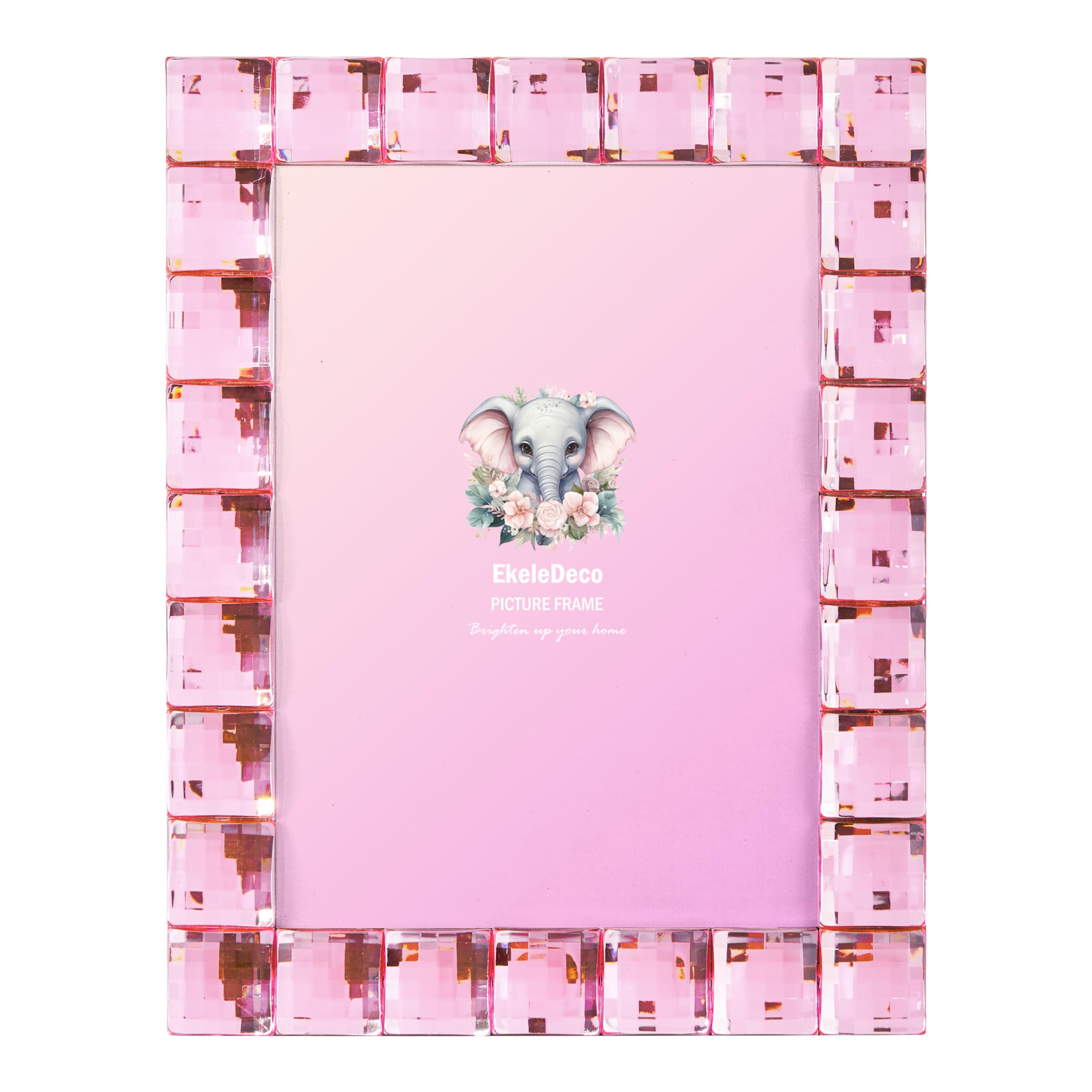 Amazon.com - EkeleDeco 5x7 Decorative Sparkling Jewel Picture Frame ...