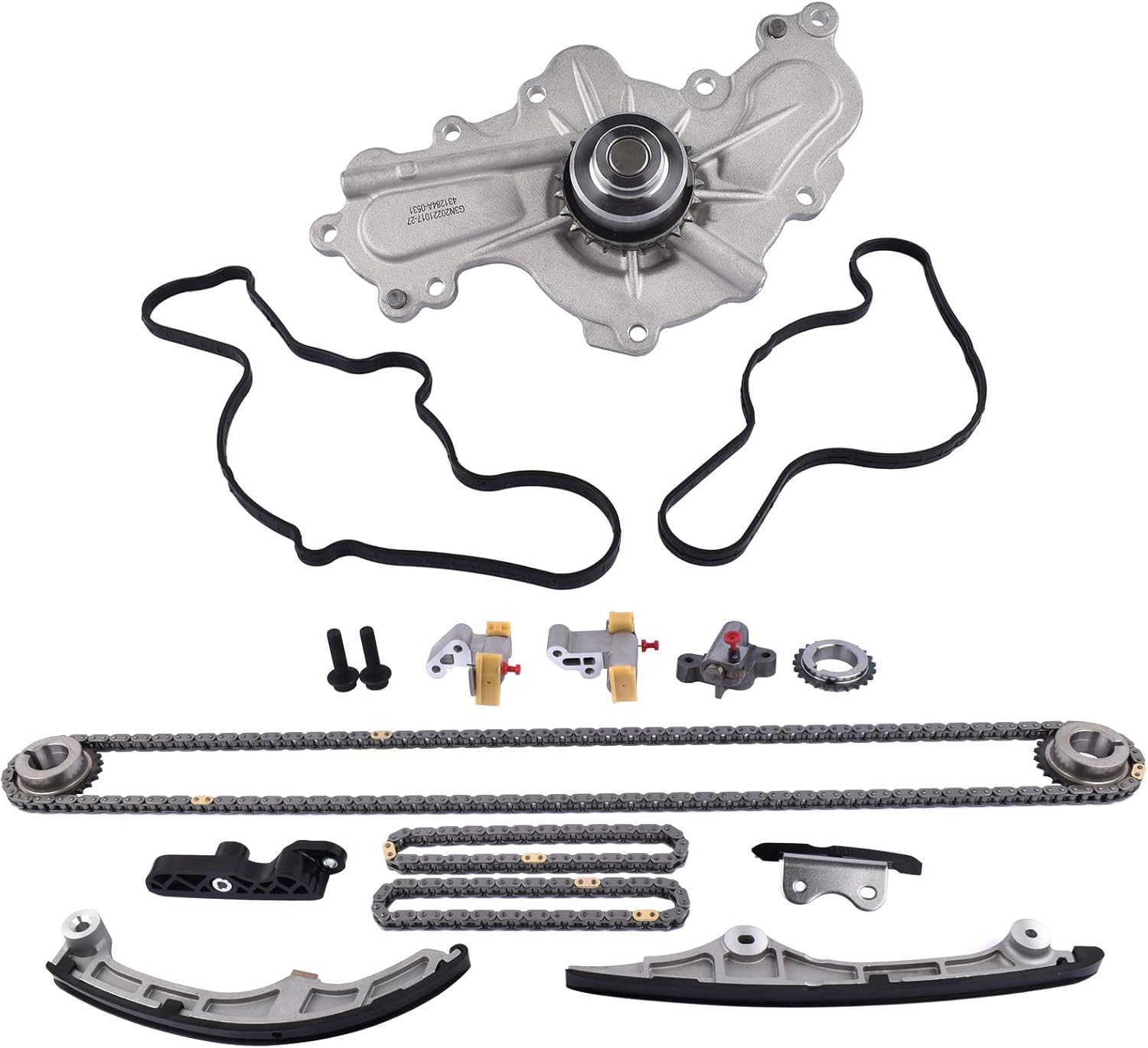 Amazon.com: Weonefit AT4Z-6306-A Timing Chain Kit & Water Pump ...