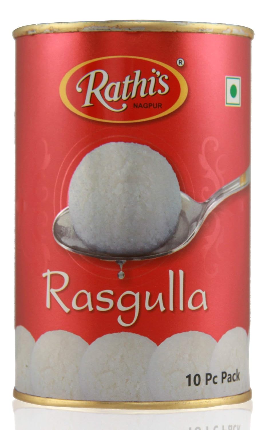 Rathi's Rasgulla, 500 Grams (Rasgulla_Tin_10Pc)- Pack of 1 : Amazon.in ...