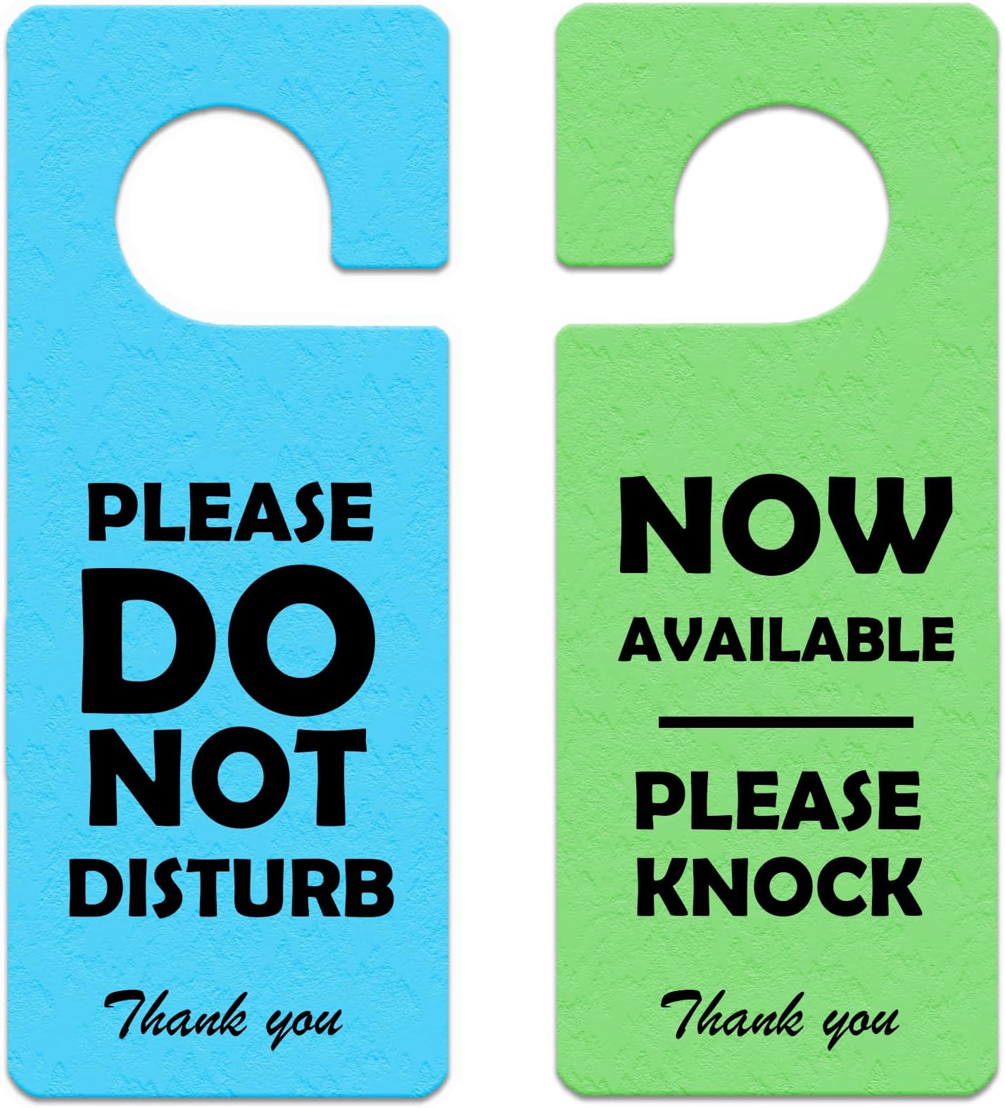 Amazon.com: 3 Pack Do Not Disturb Door Hanger Sign, Please Knock Sign ...