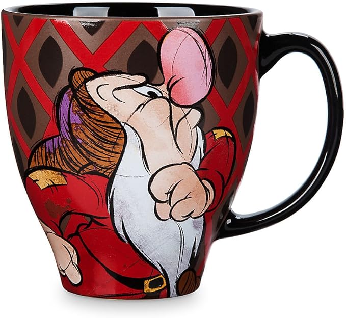 Amazon.com | Disney Grumpy Pattern Mug: Coffee Cups & Mugs