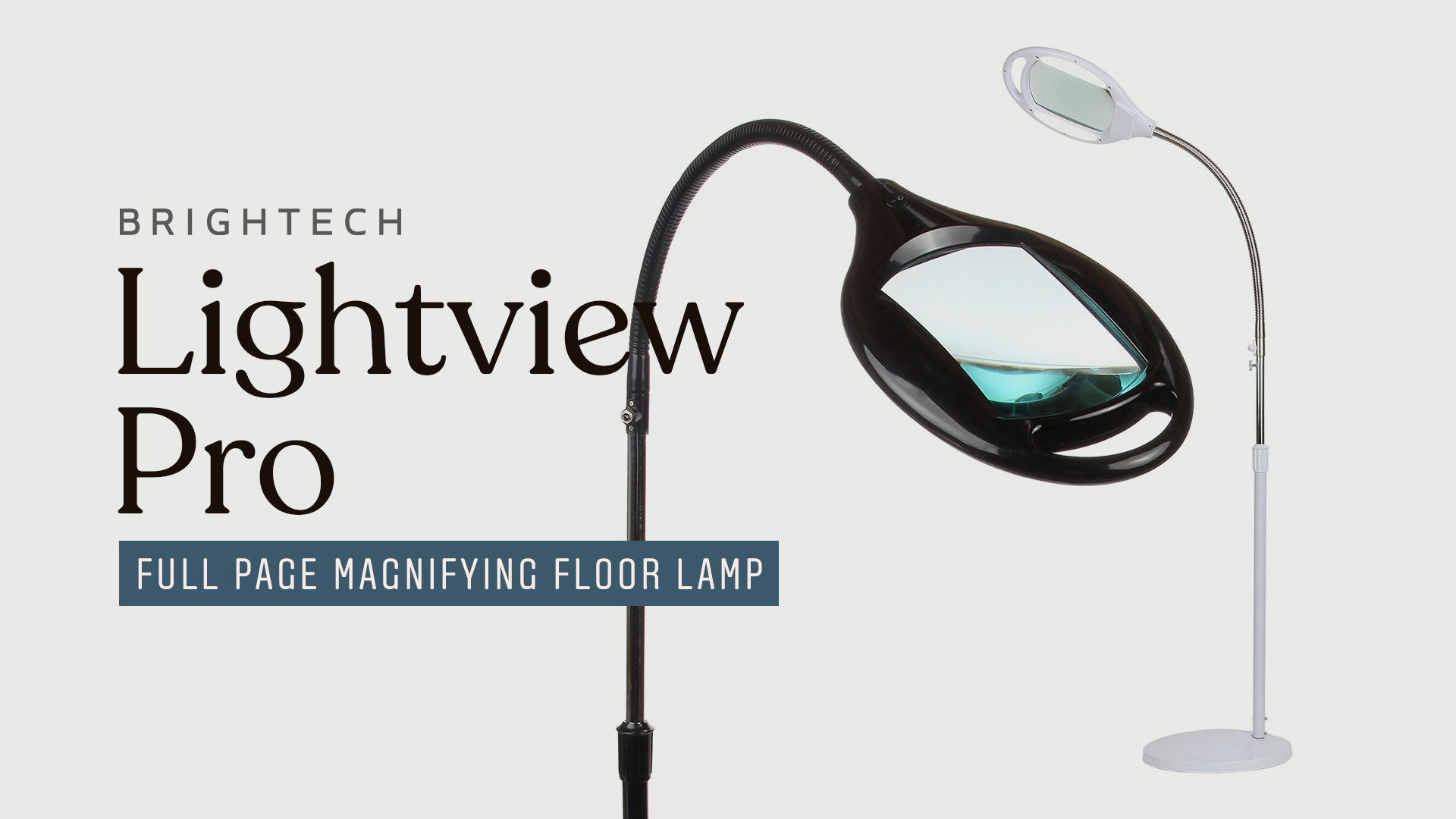 Watch Brightech LightView Pro LED Magnifying Floor Lamp on Amazon Live