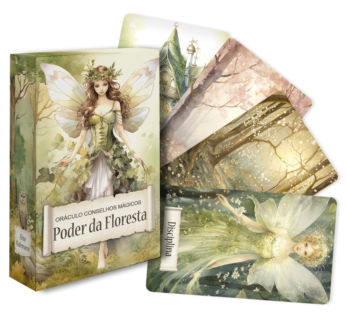 Oráculo De Cartas Poder Da Floresta , Fadas e Magia da Floresta, Tarot ...