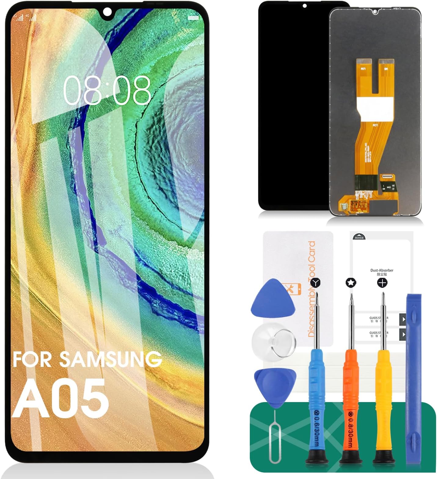 Amazon.com: for Samsung Galaxy A05 Screen Replacement for Display ...