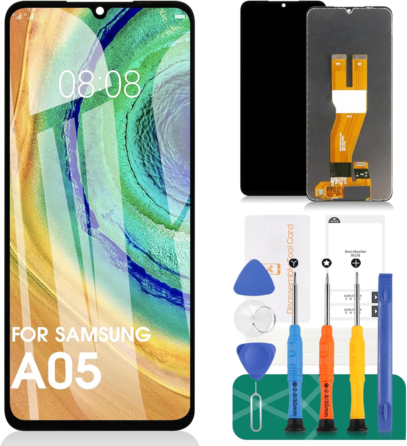 Amazon.com: for Samsung Galaxy A05 Screen Replacement for Samsung ...