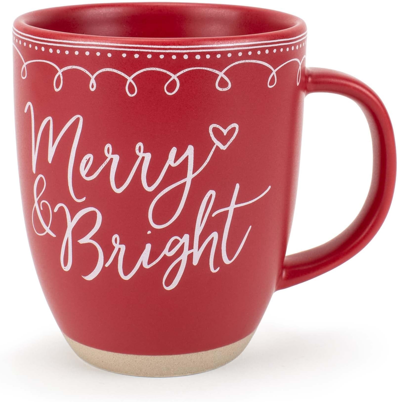 Amazon.com: BLUE RIBBON Christmas Coffee Mug, in Decorative Christmas ...