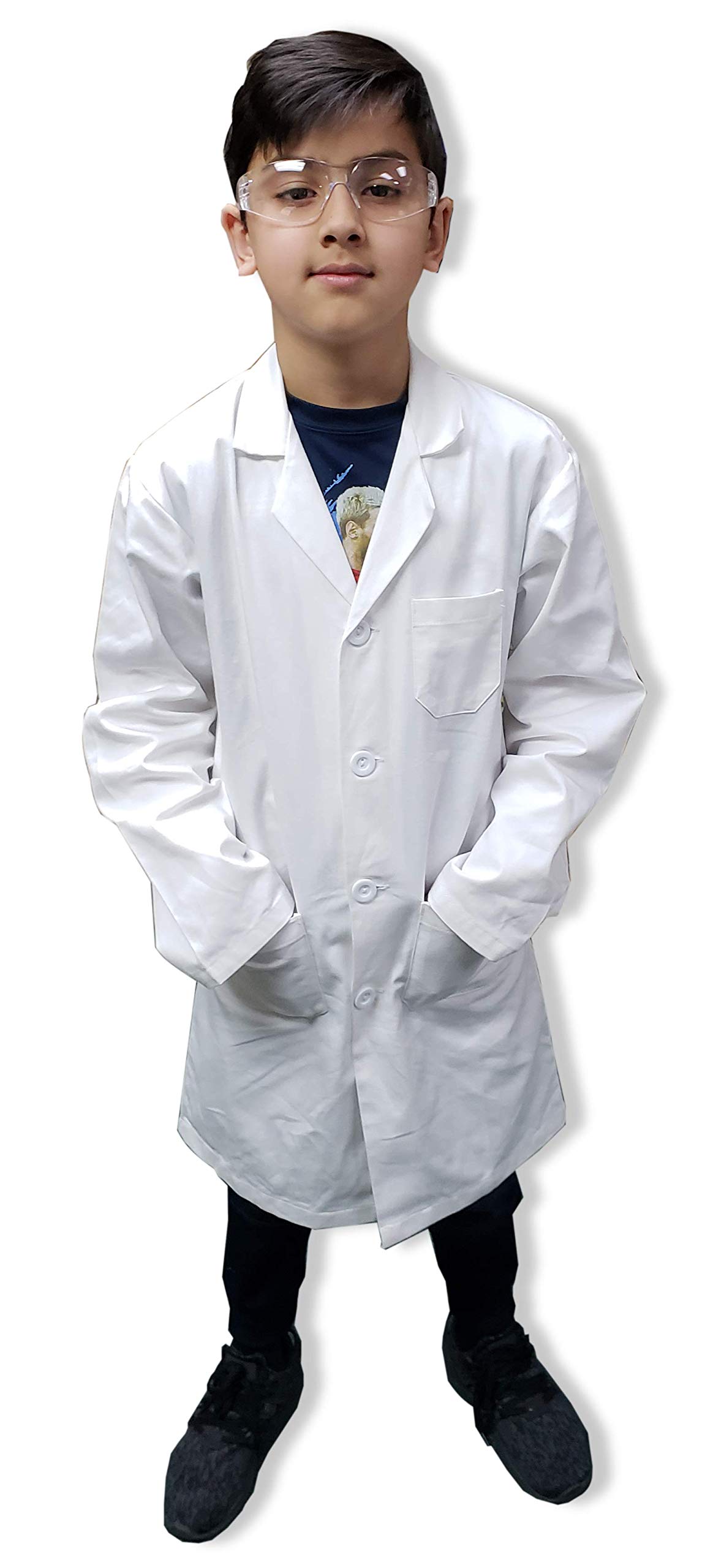 Snapklik.com : DR Uniforms Doctors Lab Coat For Kids White