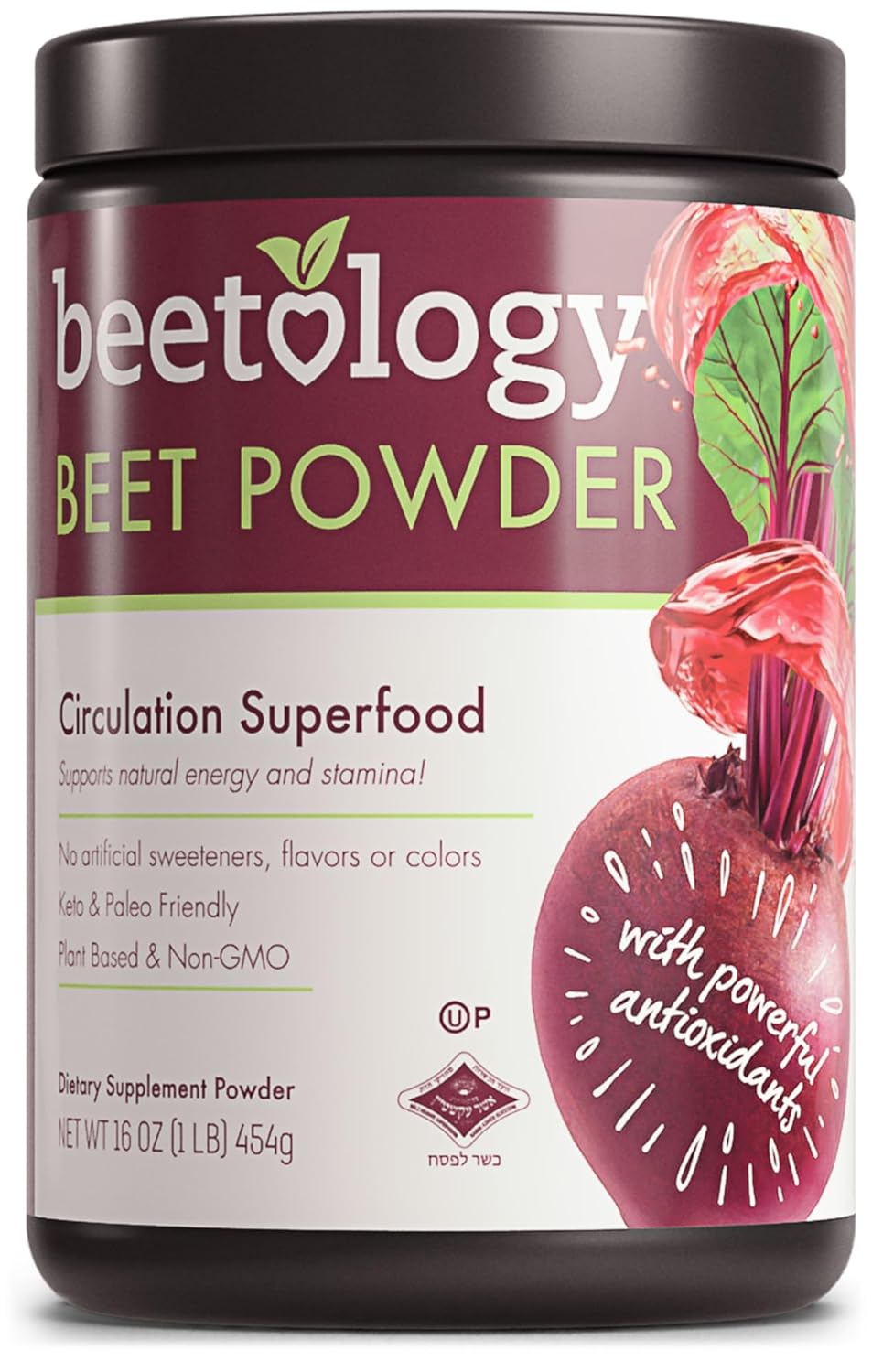 Amazon.com: Beetology 100% Beet Root Powder, (1lb), 16oz | Nitric Oxide ...