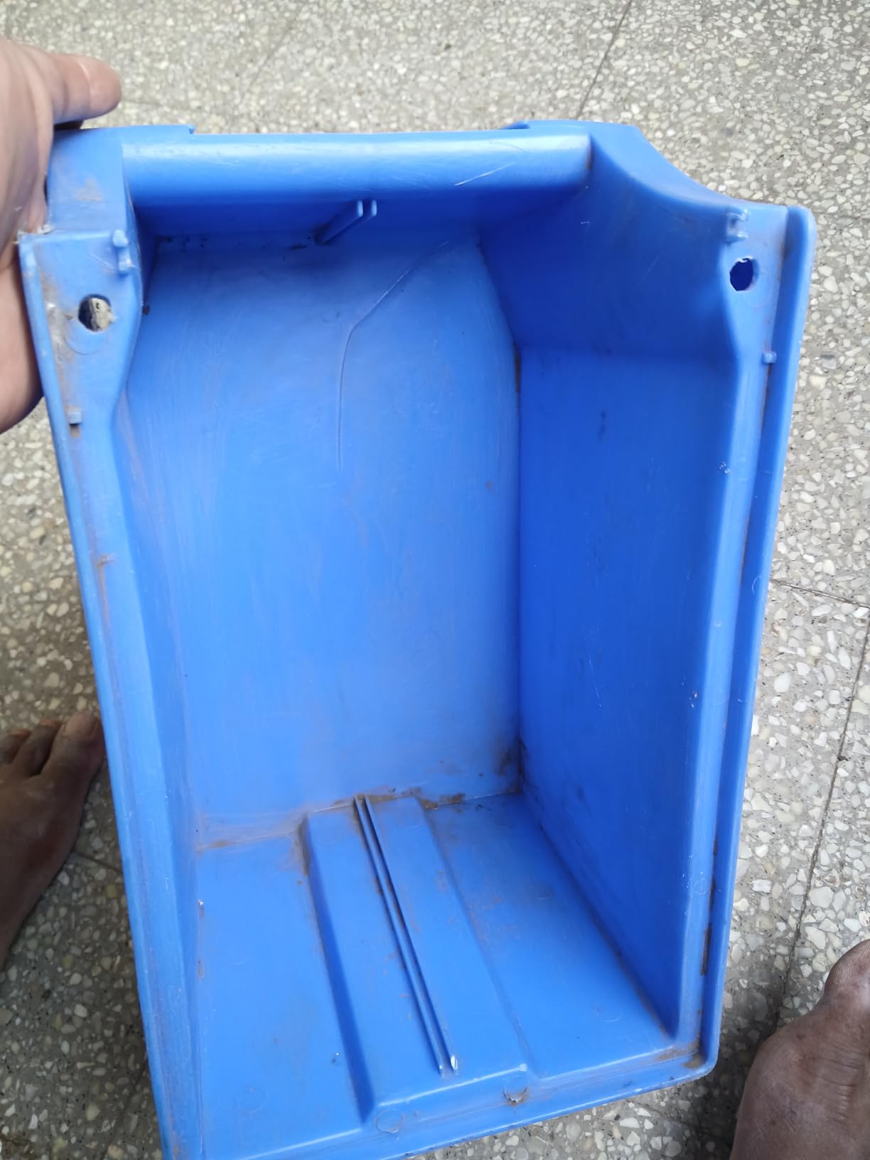 Nilkamal Plastic Front Partly Open CRATES FPO CRATE45- Blue : Amazon.in ...