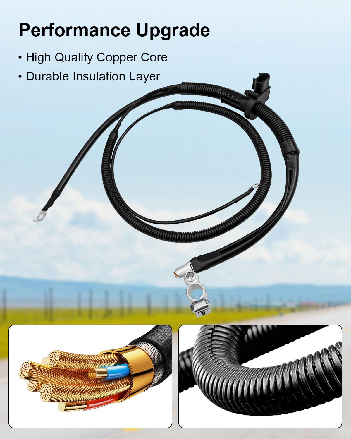 Snapklik.com : Negative Battery Cable Fit For Chevrolet Silverado ...