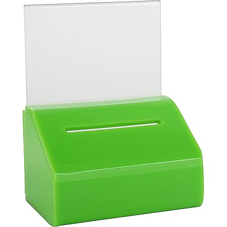 Amazon.com : Adir Acrylic Donation Ballot Box with Lock - Secure and ...