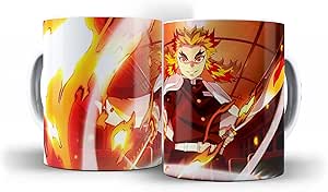 Caneca Demon Slayer Hashira Hyojuro Rengoku | Amazon.com.br