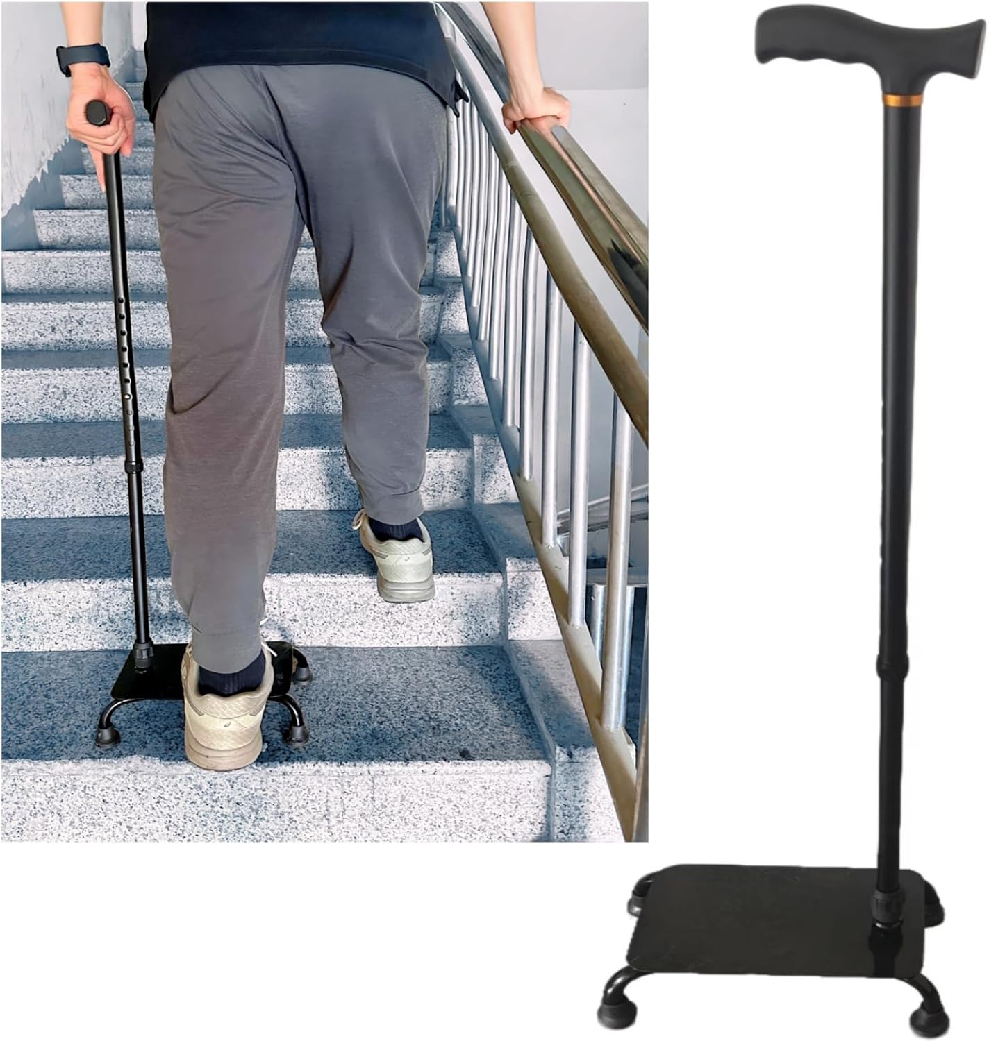 Amazon.com: Stair Climbing Aid Cane, Portable Stair Assist to Walk Up ...