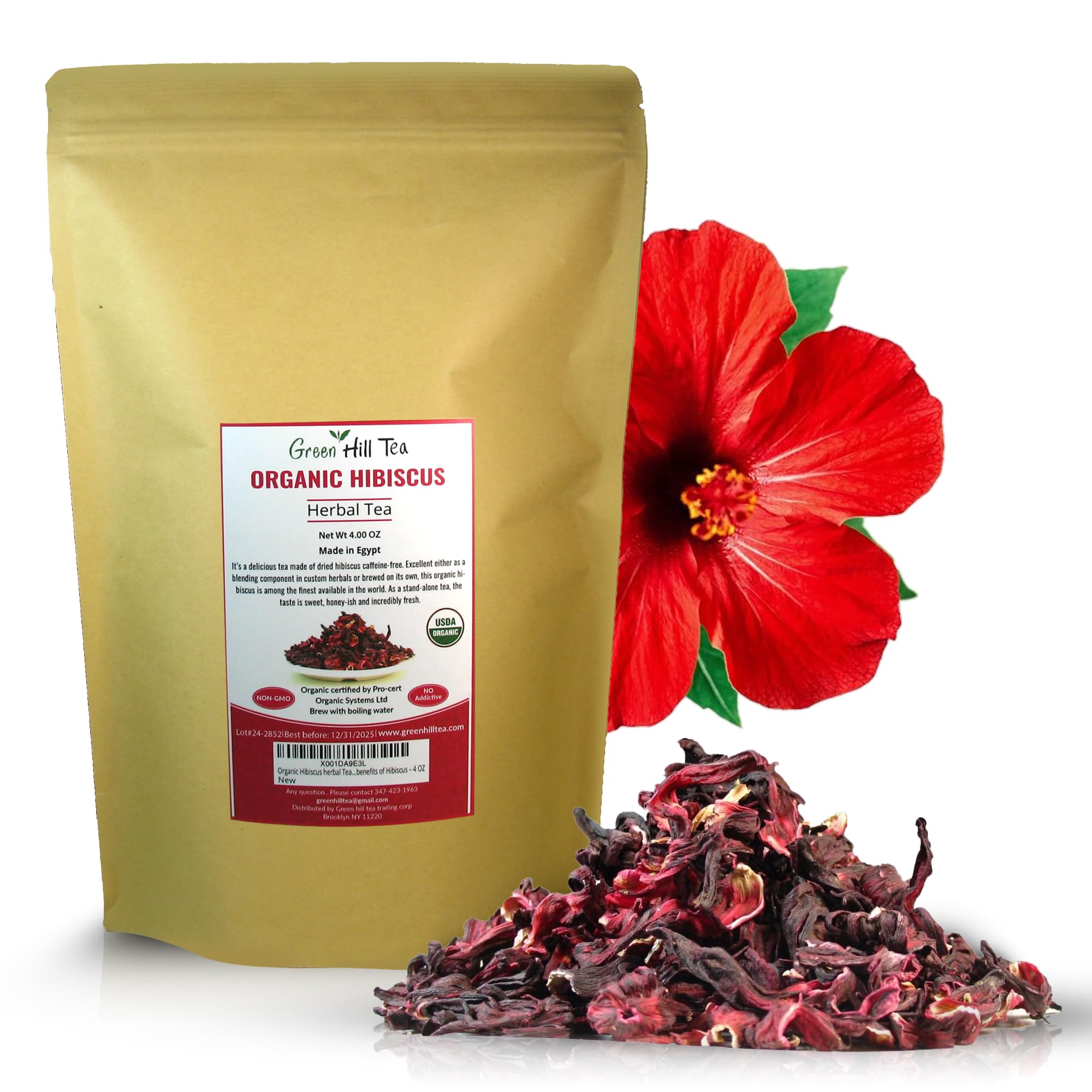 Snapklik.com : Organic Hibiscus Herbal Tea, Fully Natural And Healthy ...