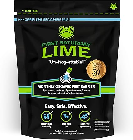 Amazon.com : First Saturday Lime for Insects 20lb : Patio, Lawn & Garden